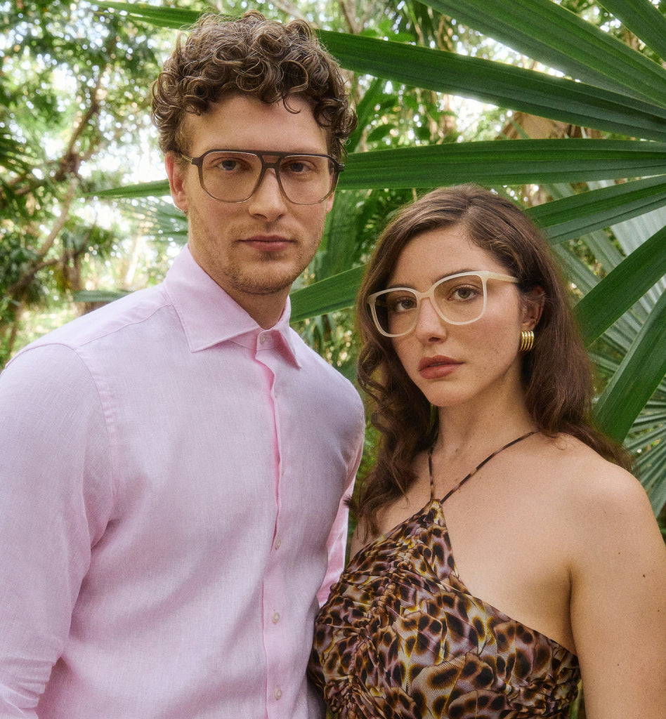 Amara Clear Green – Prescription Sunglasses by BonLook