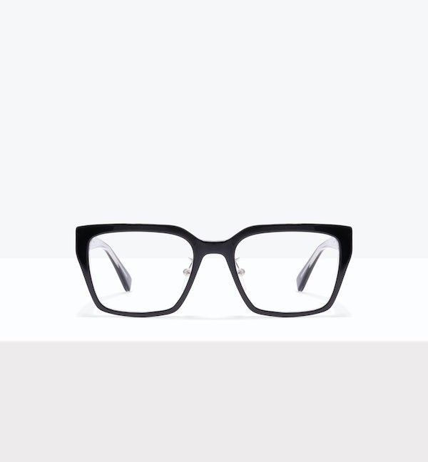 Biz Black Clear – Prescription Eyeglasses by BonLook