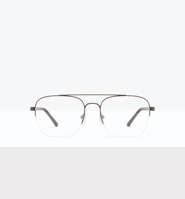Commuter Dark Bronze – Prescription Eyeglasses by BonLook