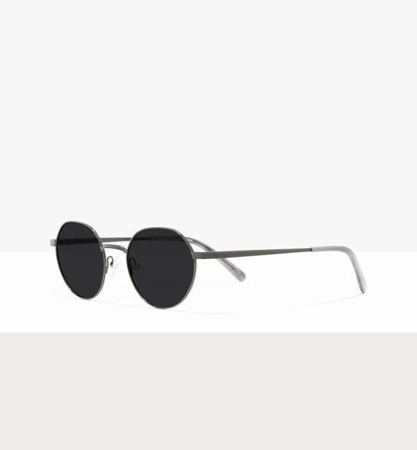 Crest Black – Prescription Sunglasses by BonLook