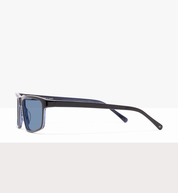 Zone Black White Marine – Prescription Sunglasses by BonLook