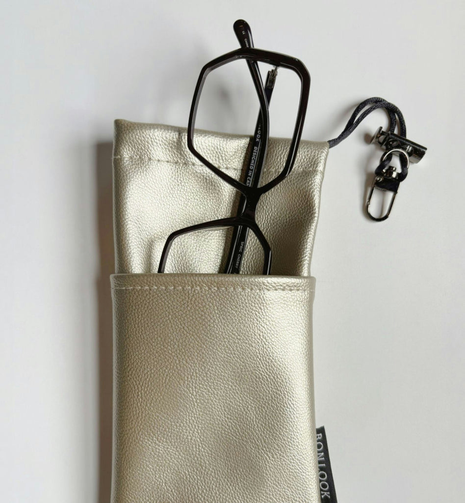 BonLook 3 Pocket Pouch Crème - Accessoire de prescription par BonLook